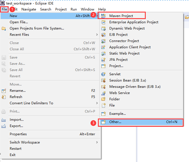 eclipse新建Maven项目 | Tor小黑的博客